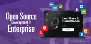Infographic: Open Source Web Application Development in Enterprises