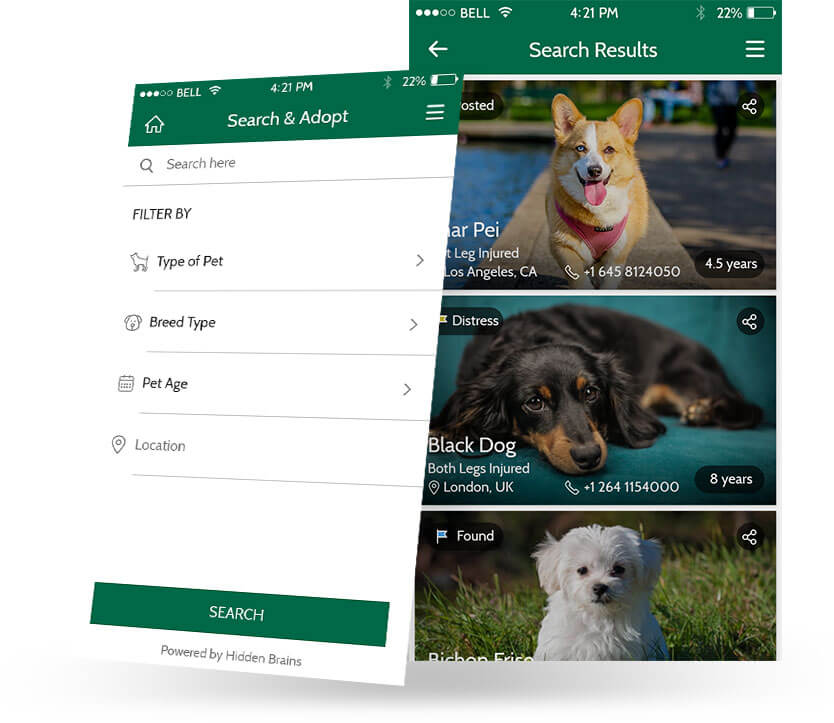 Animal Rescue App | Pet Adoption Mobile App Development for Canimx